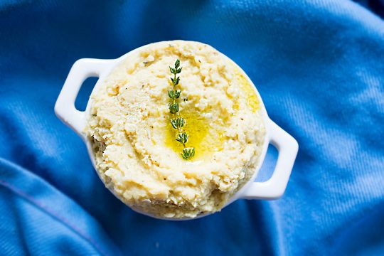 Receta de puré de apionabo bajo en carbohidratos y rico en nutrientes ...